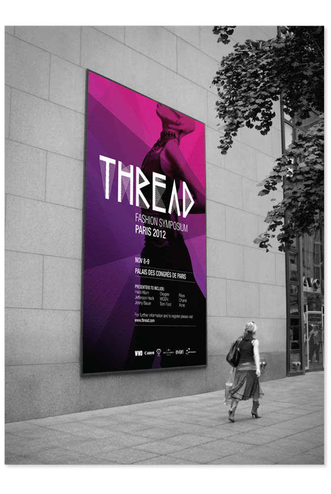 Campaign Event / Thread Fashion Symposium - rb design studio