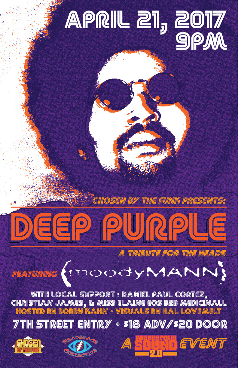 Deep Purple Poster - jameskloiber.com