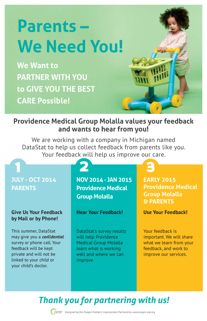 OPIP Pediatric Clinic Patient Surveys - Genesis Duncan Design