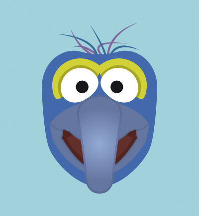 Muppets - Vector Illustration - James Warner Design