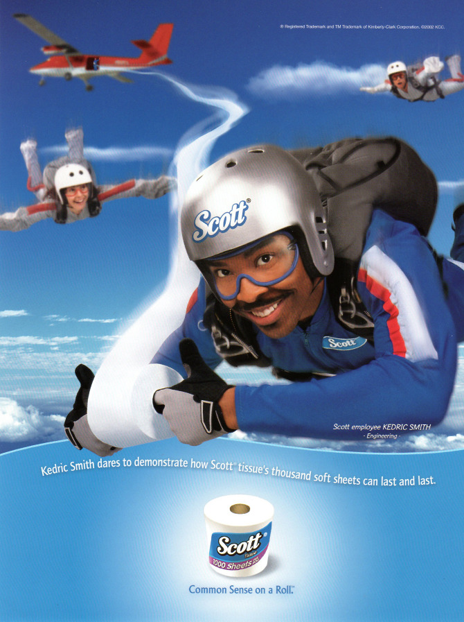 Kimberly-Clark's Scott : print campaign - Vanessa Soto Creative