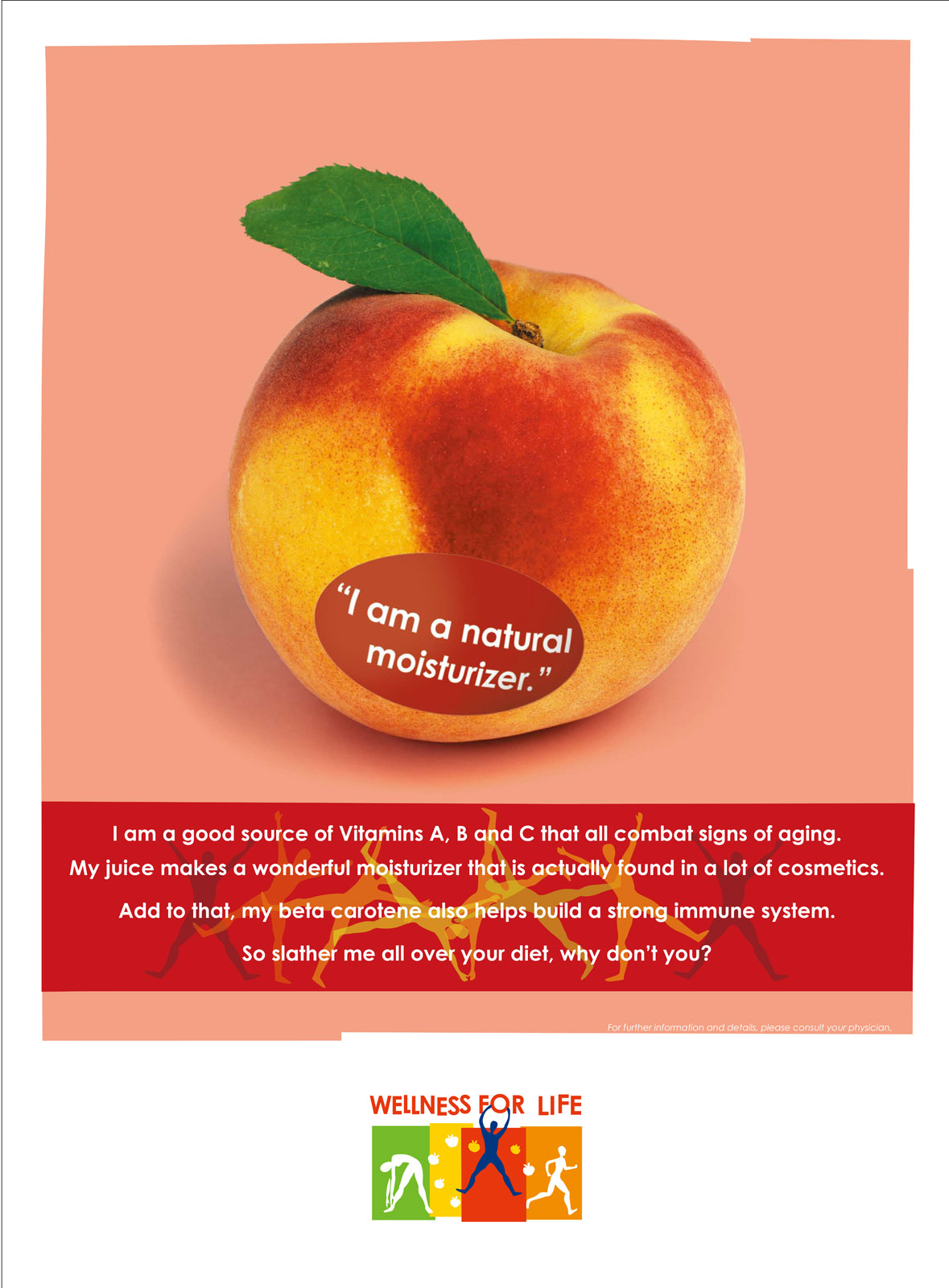 Wellness for Life 3 of 4 : guerilla, posters - Vanessa Soto Creative