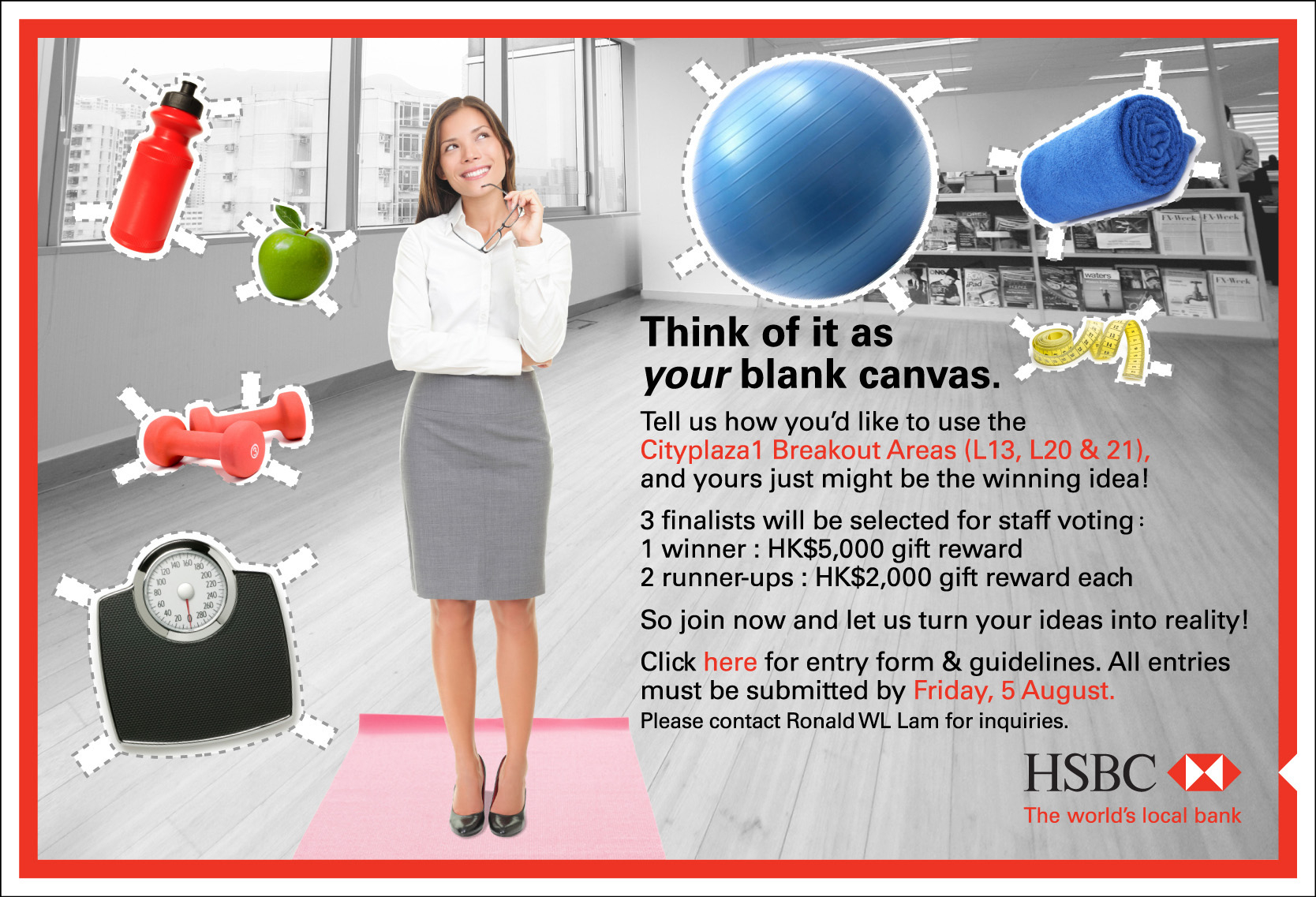 HSBC Bank 2 : internal corporate campaign (for internal staff ...