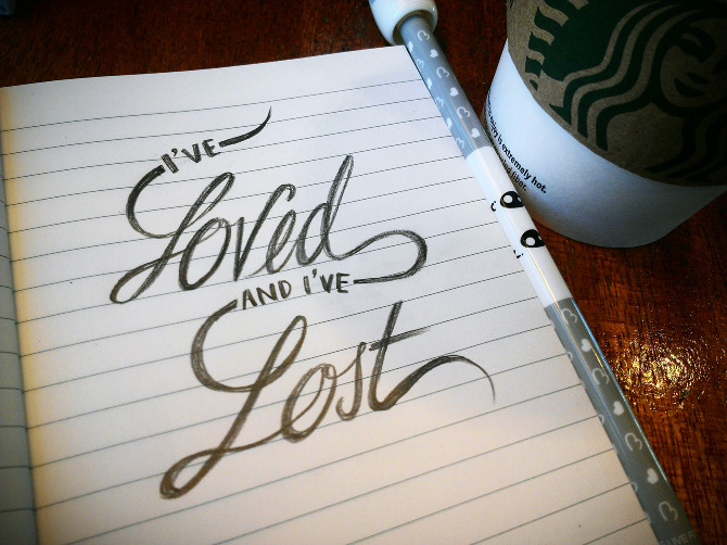 Lettering Lyrics Project - Jaclyn Le