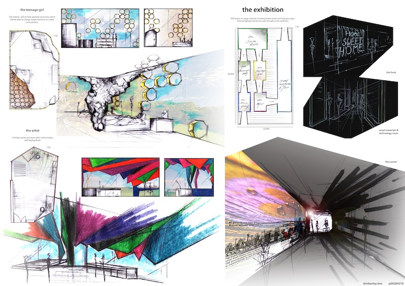 The Future Tech' Expo (Sketch Design) - Kimberley Lam