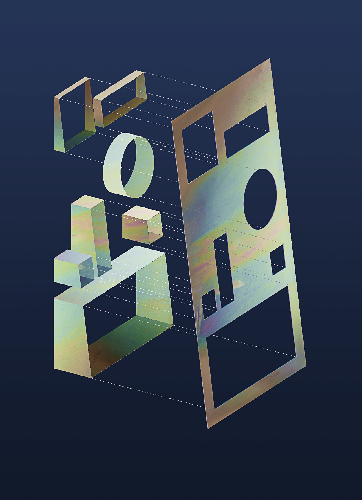 Leaning Shelf - JT Bachman