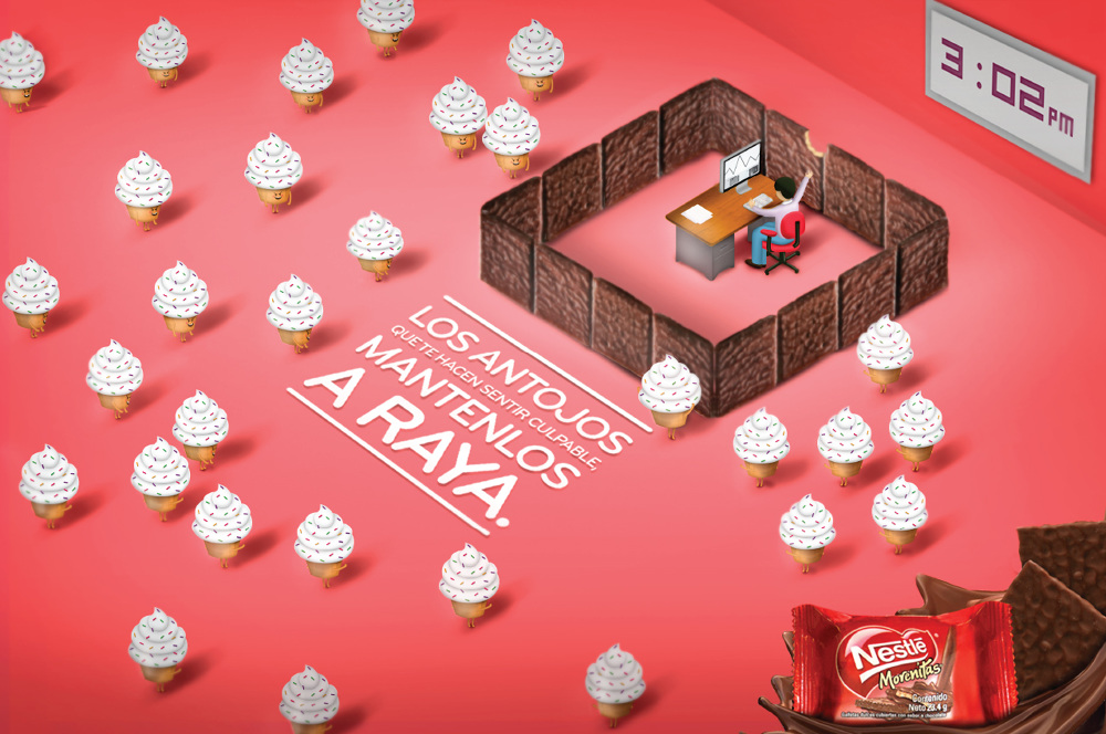 ANTOJOS A RAYA - MORENITAS NESTLÉ - Carolina Parra/ Portfolio