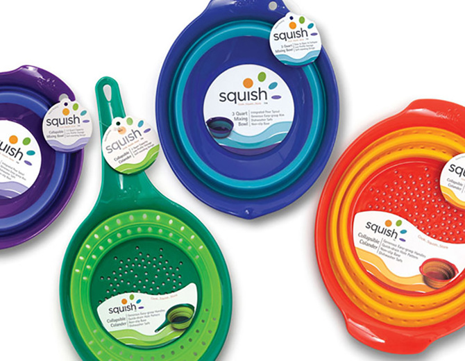 Squish Collapsible Products - Michael Bambino Design