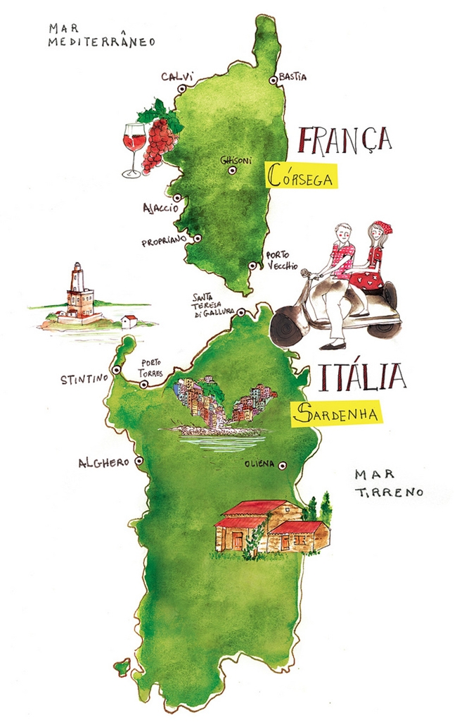 mapas & viagens - Eva Uviedo