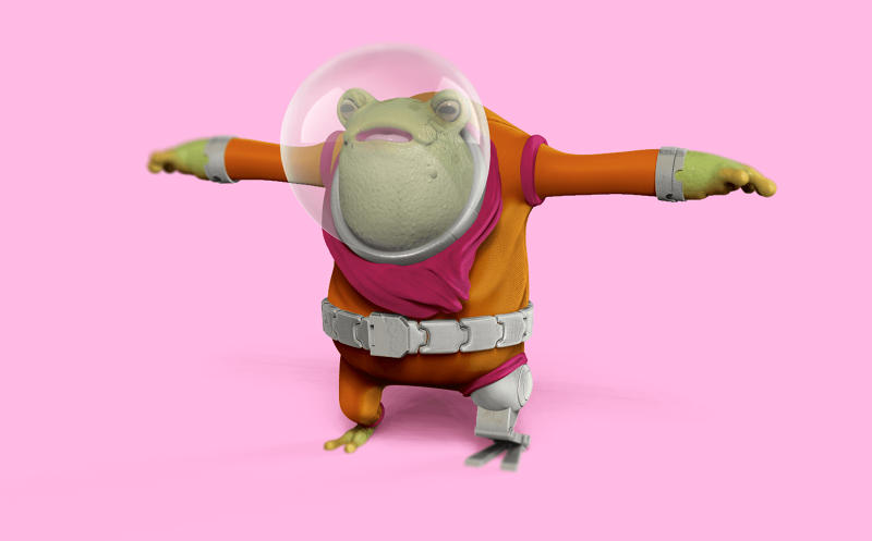 Bufo the Space Toad Pirate - Liam Rushfirth