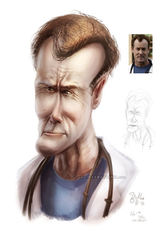 Human / Caricature - artist Ott Bettina