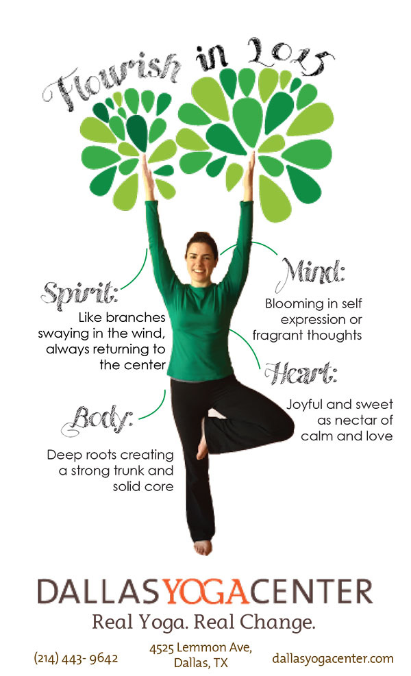Yoga Tree Pose-Card - AMDESIGNED