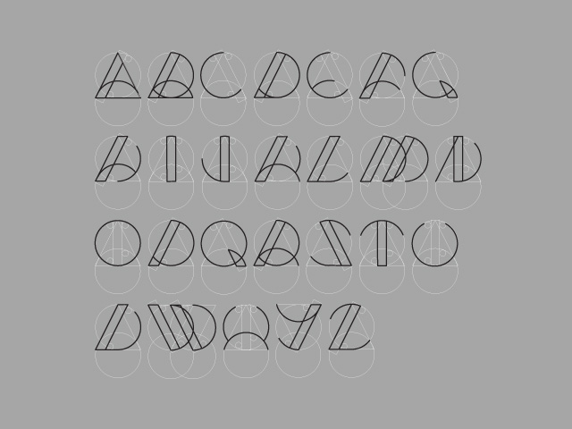 Circular Typeface - Chloe Adams