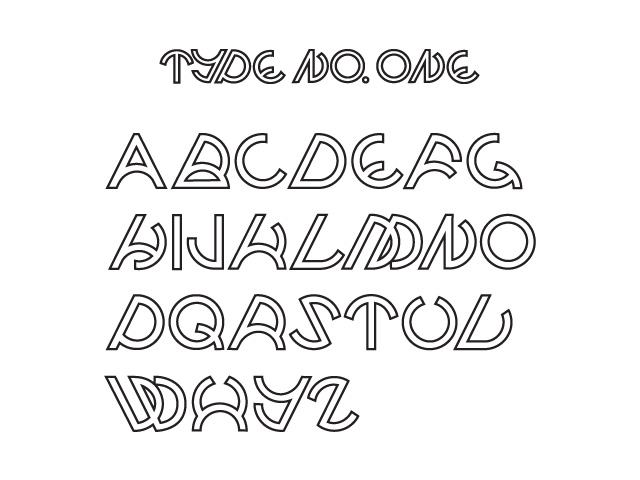 Circular Typeface - Chloe Adams