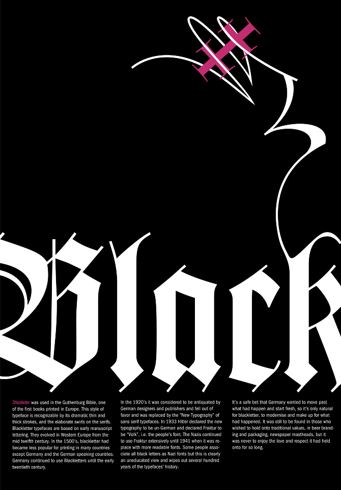 BLACKLETTER - shaobo wonders