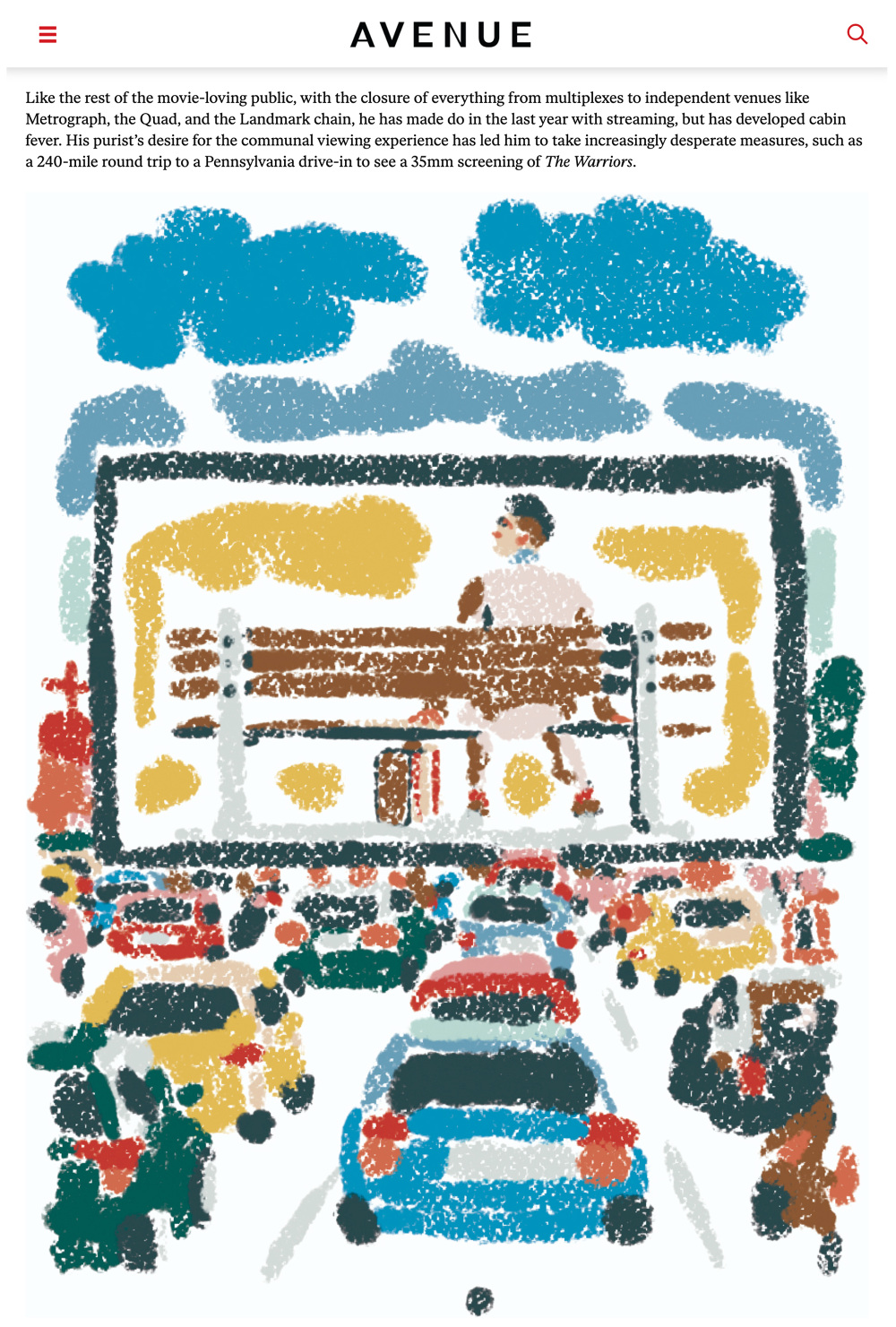 avenue magazine - Luis Mazón