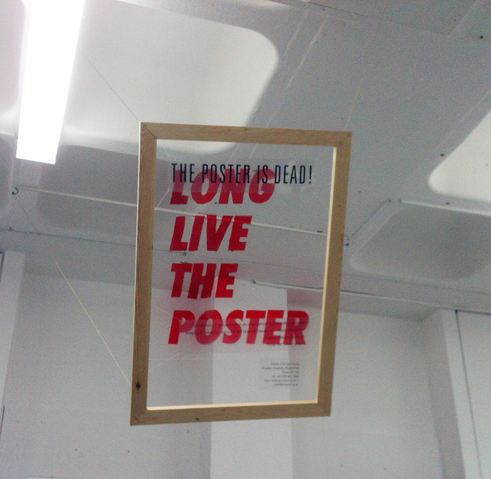 The Poster Is Dead! Long Live The Poster! - Rachel Cunningham; Graphic ...