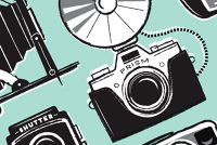 Camera Screenprint - Mr. H Design Co.