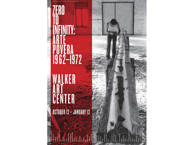 Zero to Infinity: Arte Povera - AO