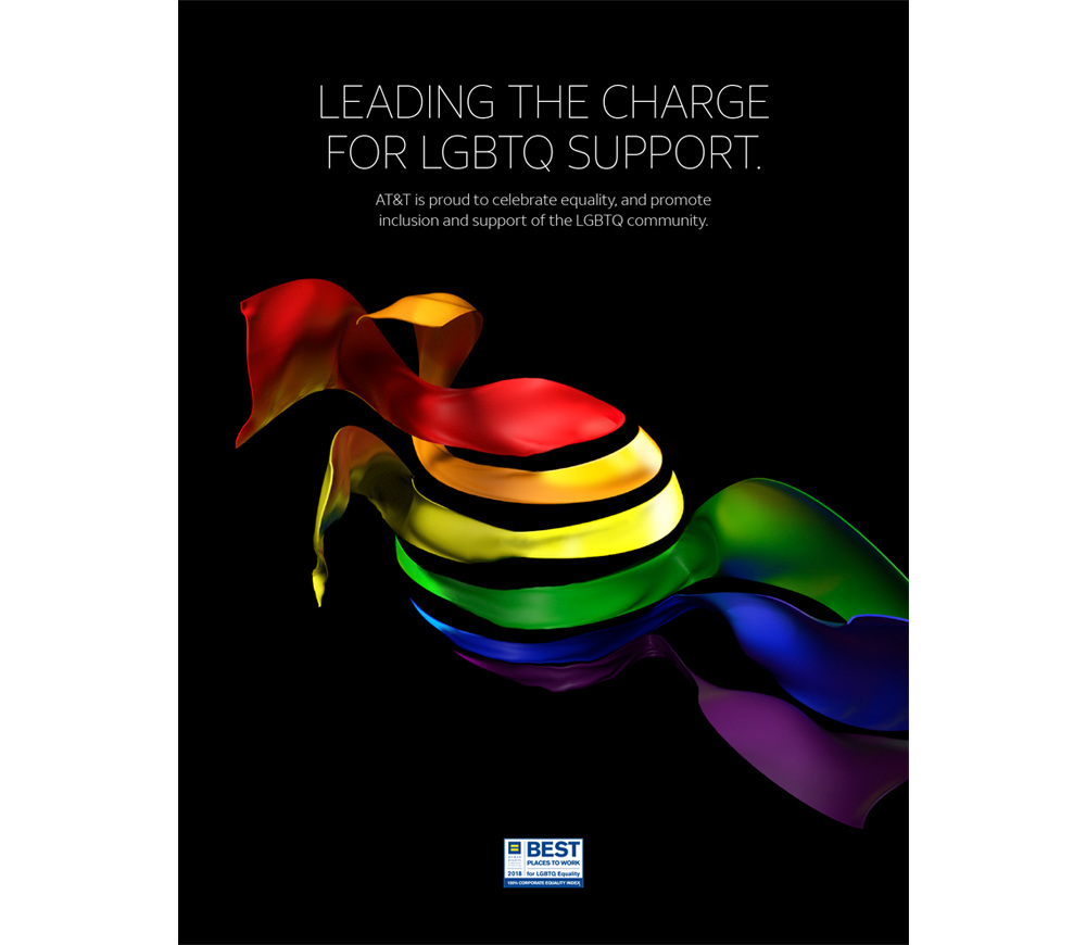 AT&T LGBT Sponsor Ad - NATASHA SAMOYLENKO