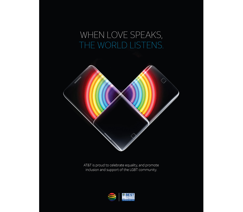 AT&T LGBT Sponsor Ad - NATASHA SAMOYLENKO