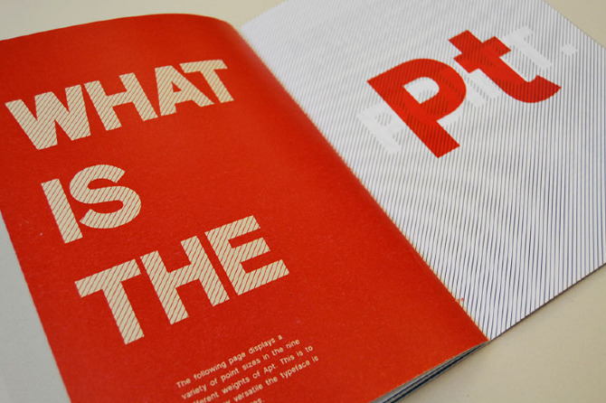 Specimen Book - Apt