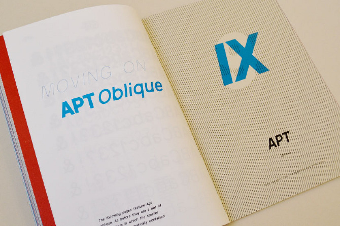 Specimen Book - Apt