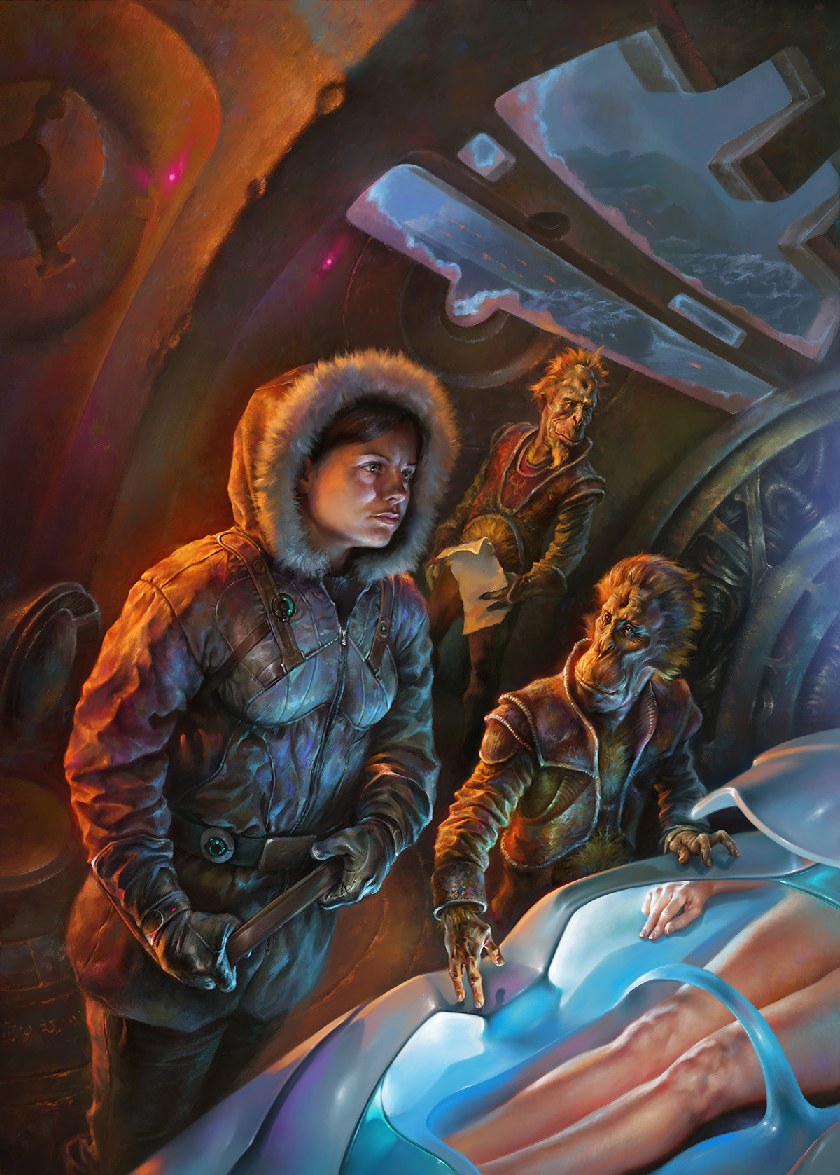 ANALOG Magazine March 2016 Cover Art - The Art of Eldar Zakirov