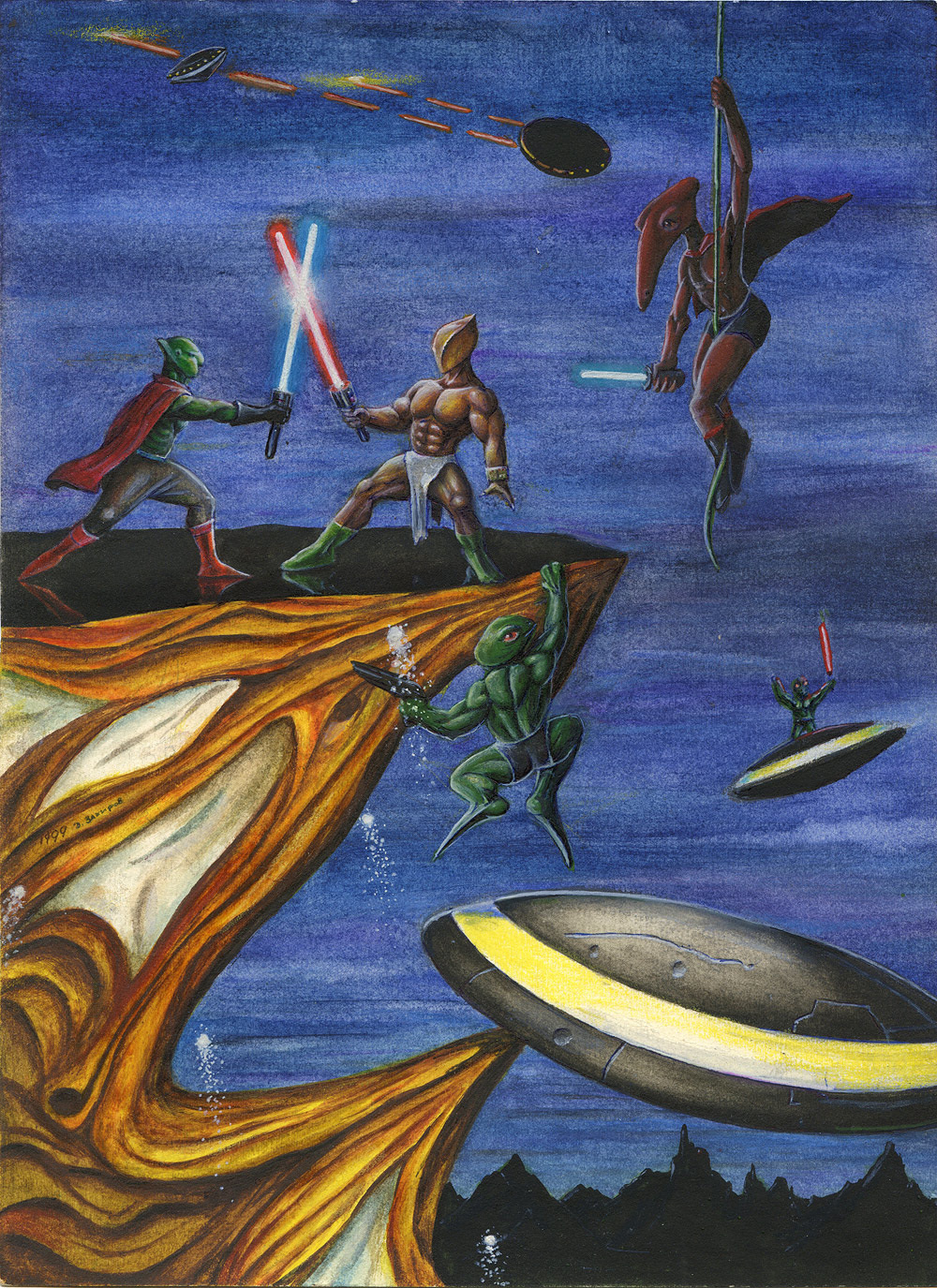 old work – Based on SW - The Art of Eldar Zakirov