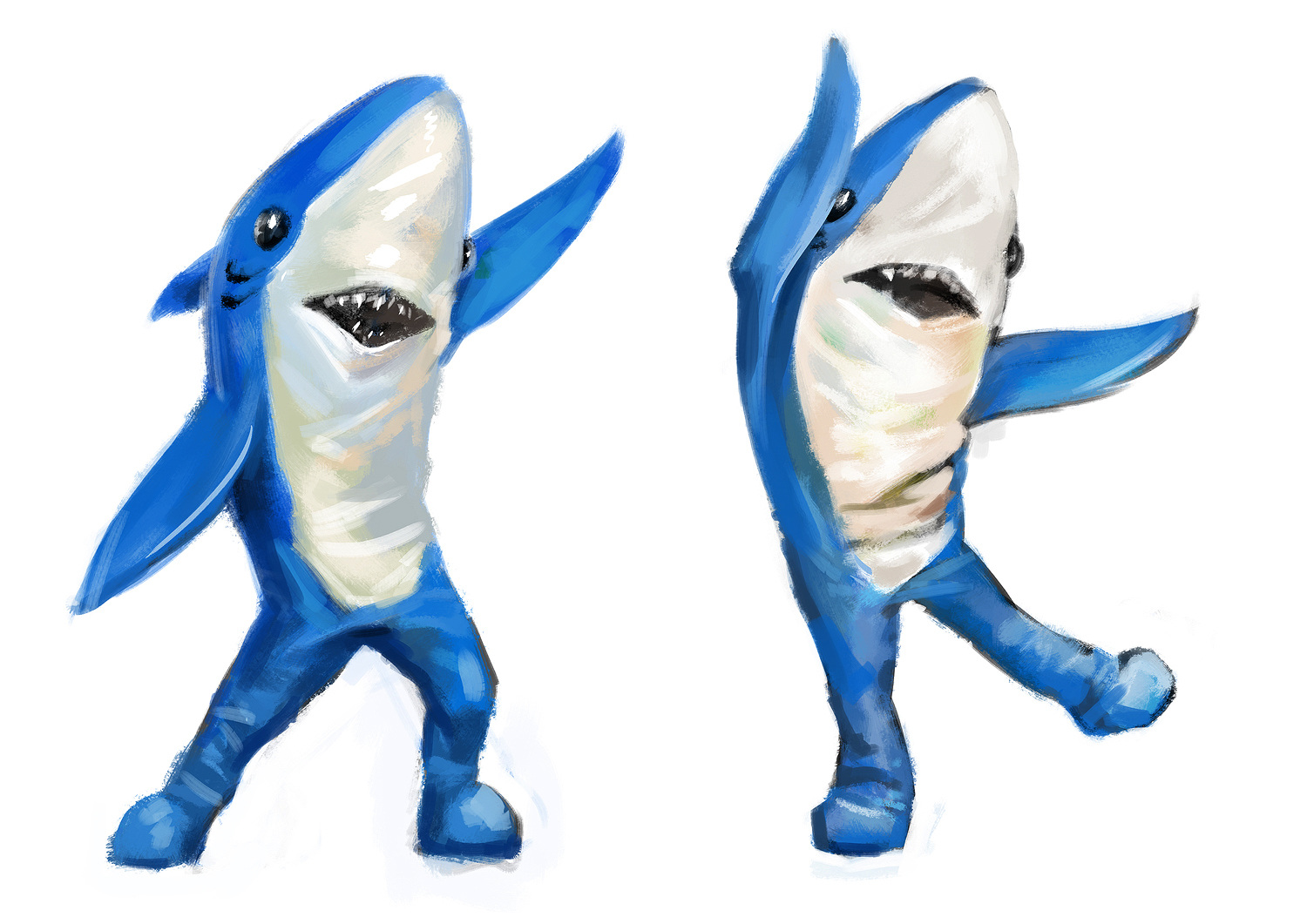 "Sharks" Photorealistic Illustrations - The Art of Eldar Zakirov