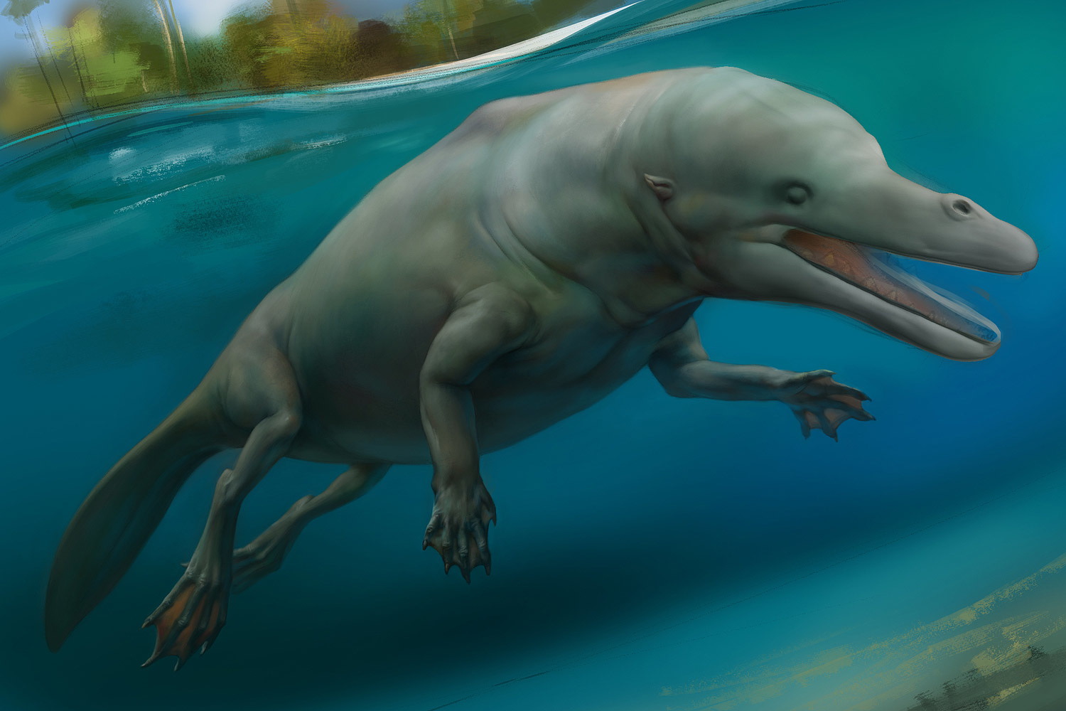 Rodhocetus - The Art of Eldar Zakirov