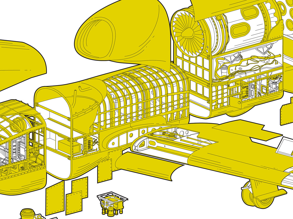 Global Hawk exploding scheme - The Art of Eldar Zakirov