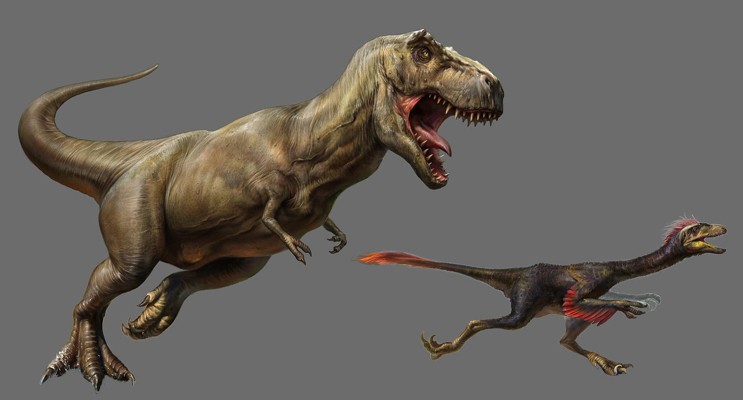 Jurassic Giants: Tyrannosaurus and Prey - The Art of Eldar Zakirov