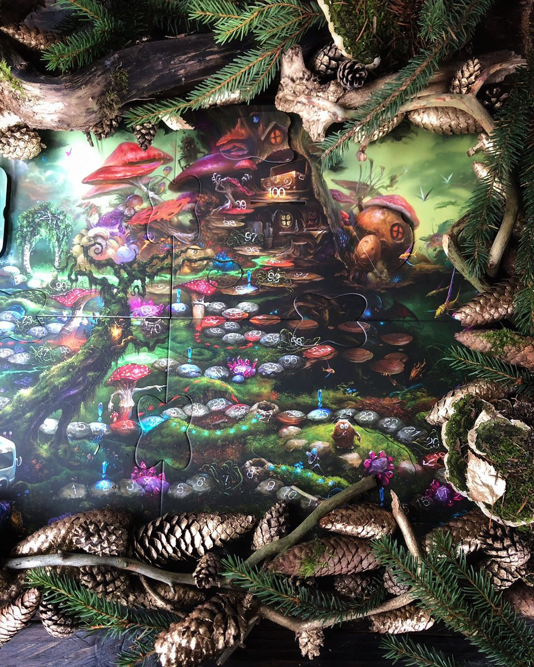 'MAGIC FOREST', Art for an unique board game - The Art of Eldar Zakirov