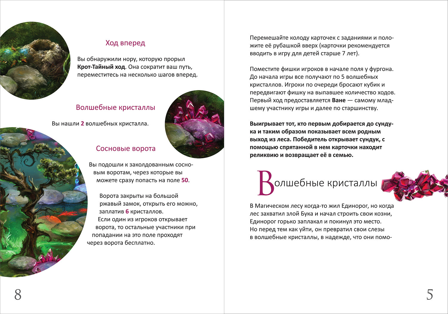 'MAGIC FOREST', Art for an unique board game - The Art of Eldar Zakirov