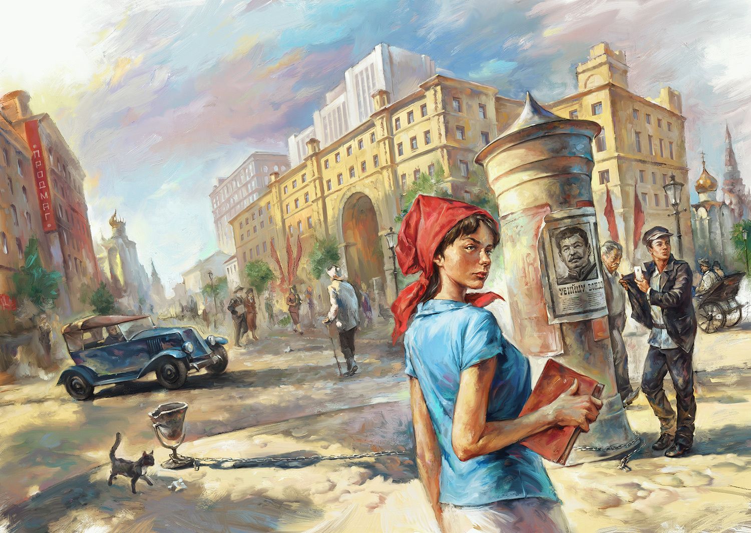 Anisotropic Highway, Part 2: Cover Art - The Art of Eldar Zakirov