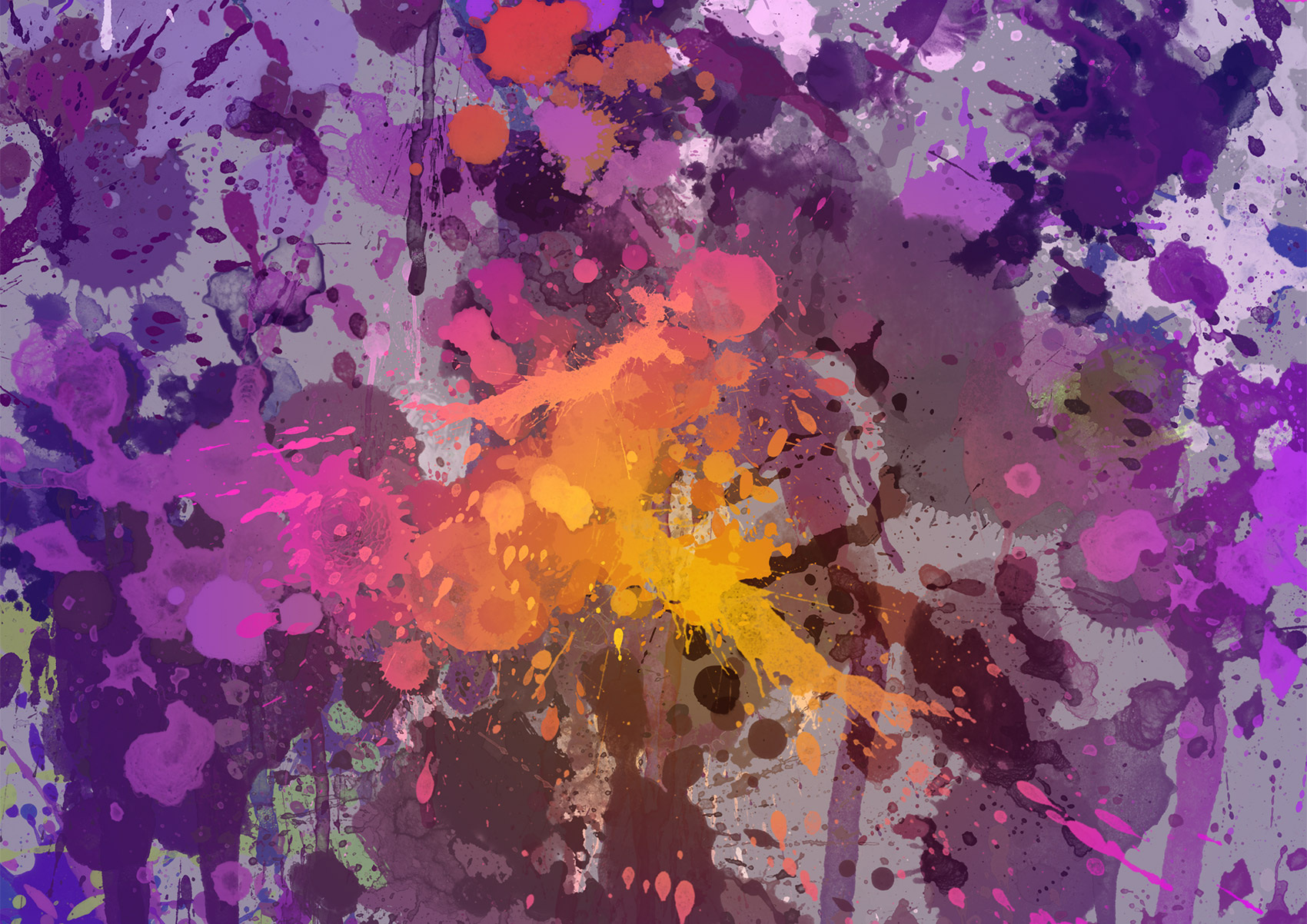 High Resolution SPLASHES Brush set for Procreate - The Art of Eldar Zakirov