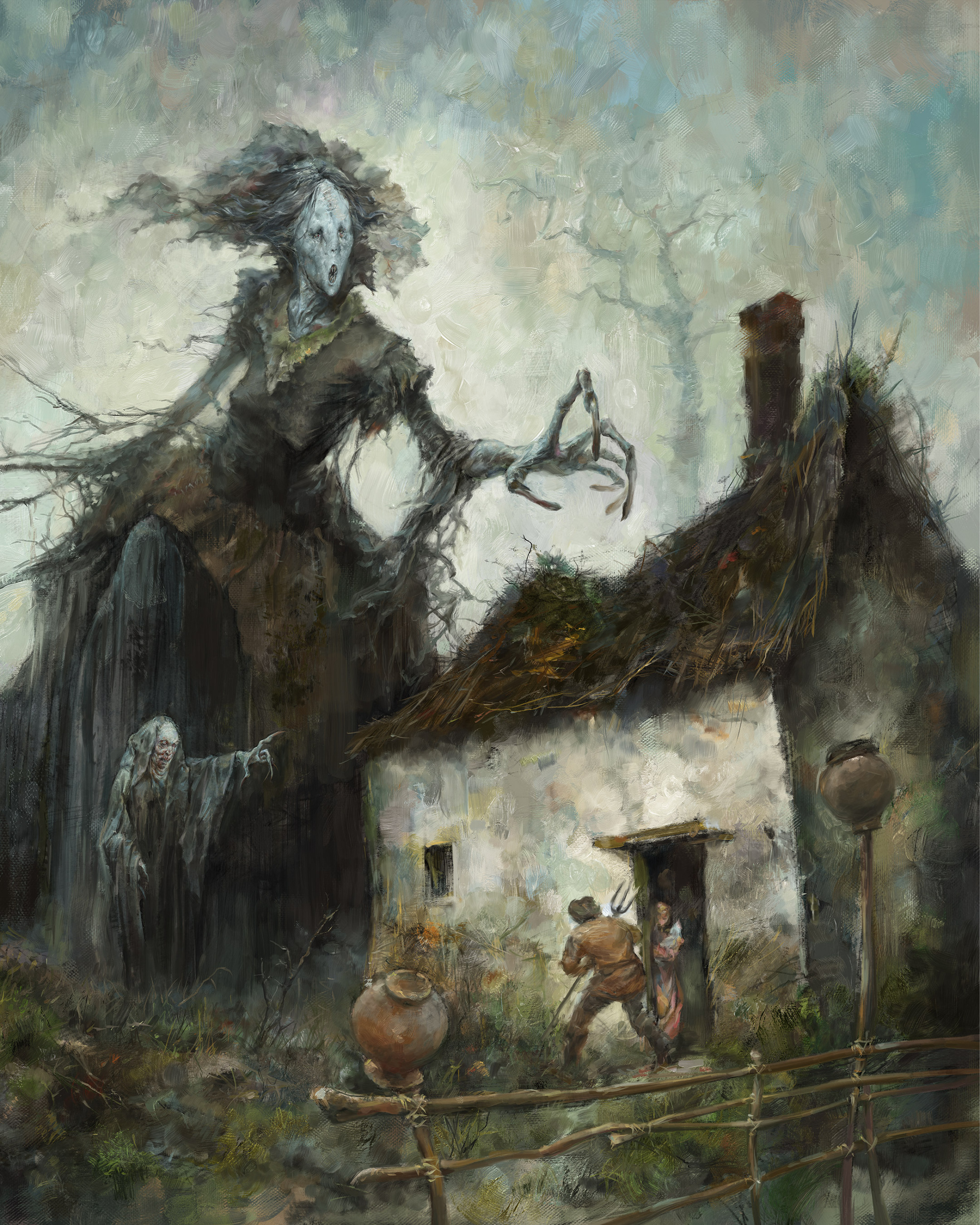 Black Annis. Exploring the witch - The Art of Eldar Zakirov