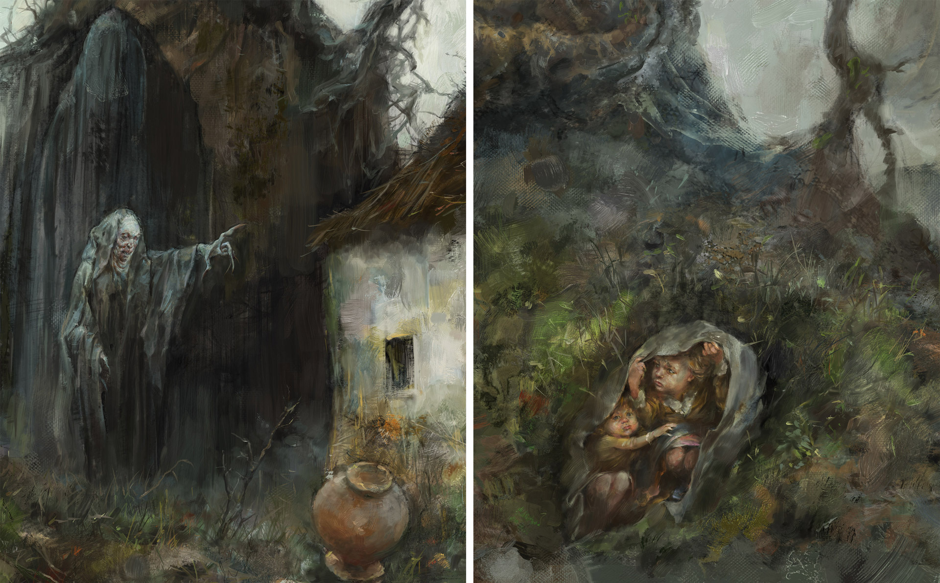 Black Annis. Exploring the witch - The Art of Eldar Zakirov