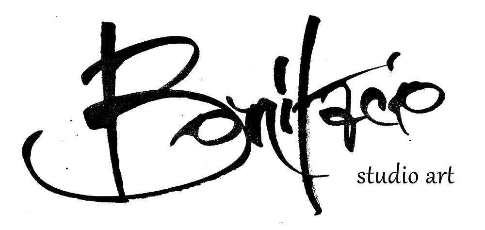 Bonifacio branding and calligraphy - The Art of Eldar Zakirov