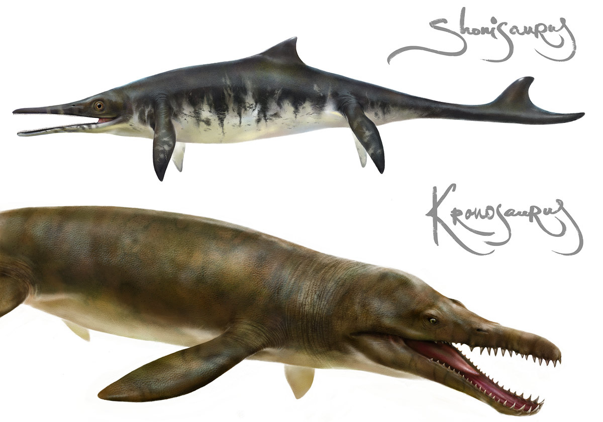 Mesozoic Marine Beasts - The Art of Eldar Zakirov