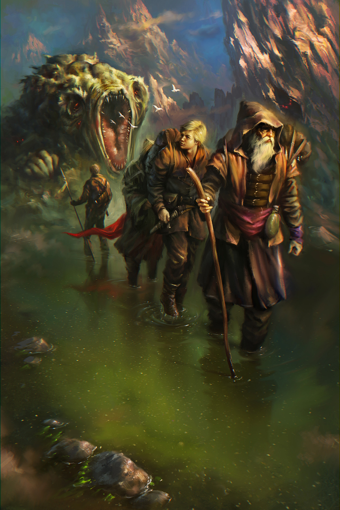 The Exodus. Cover Art - The Art of Eldar Zakirov
