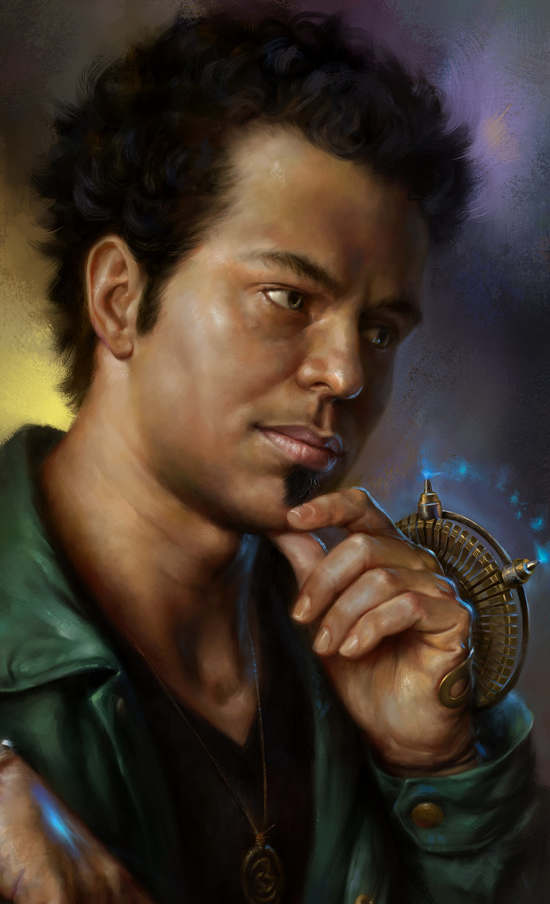 Kevin Wellborn, character portrait - The Art of Eldar Zakirov