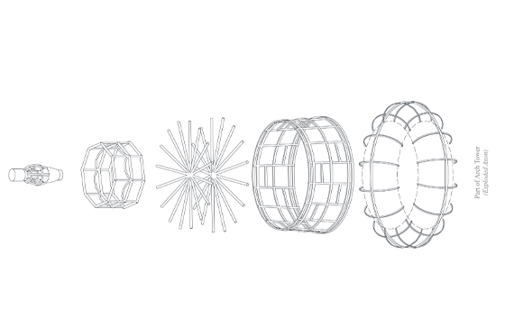 // Catenary Structure - cancui