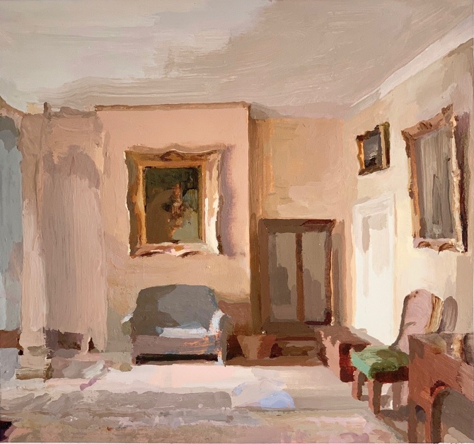 painting of 3 tiny paintings - robertmoody.com