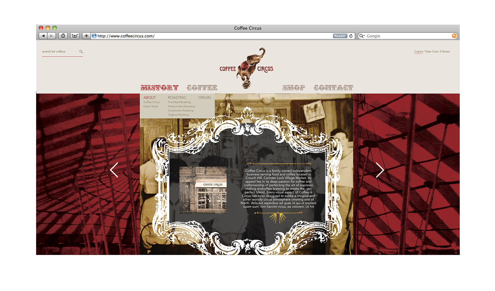 COFFEE CIRCUS - Amanda Crumley