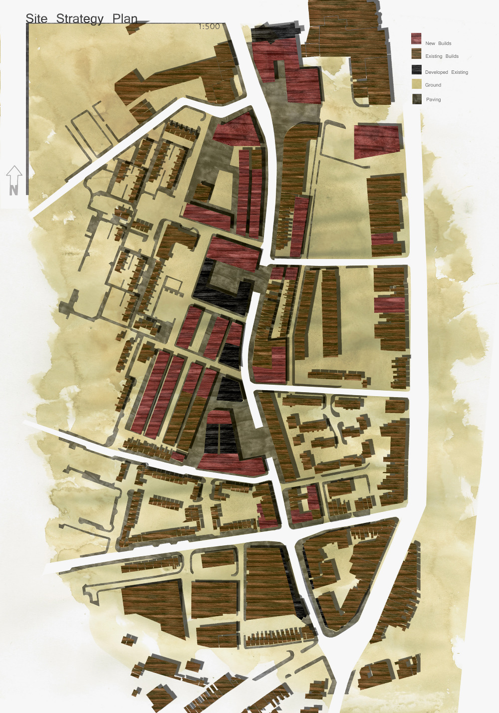 Sandy Row Site Strategy & Masterplanning - Architectural Graphics