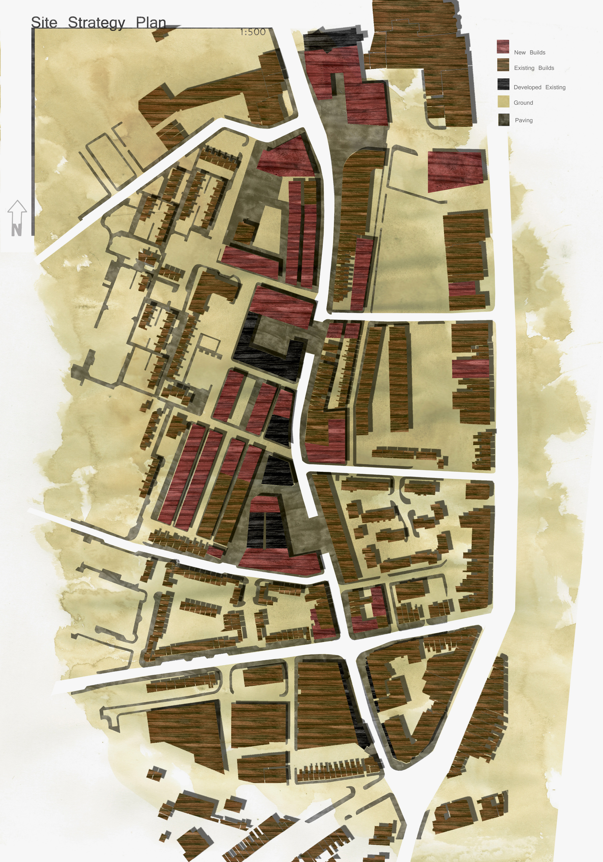 Sandy Row Site Strategy & Masterplanning - Architectural Graphics