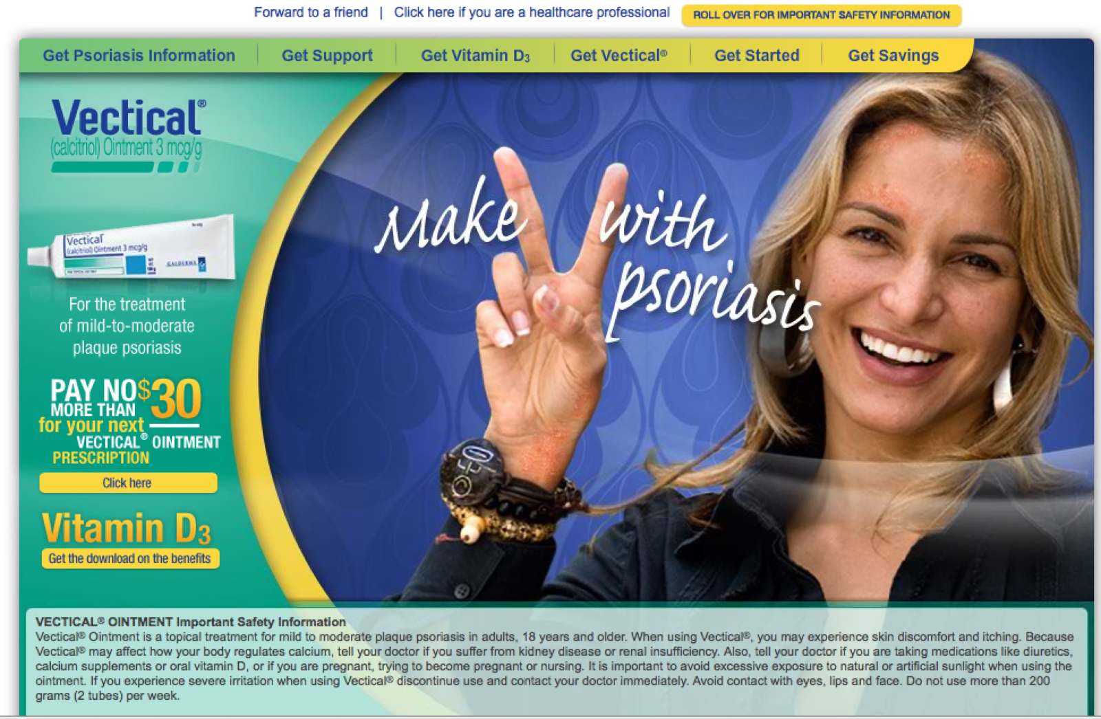 Vectical Website & Enewsletter - BlytheAlpern