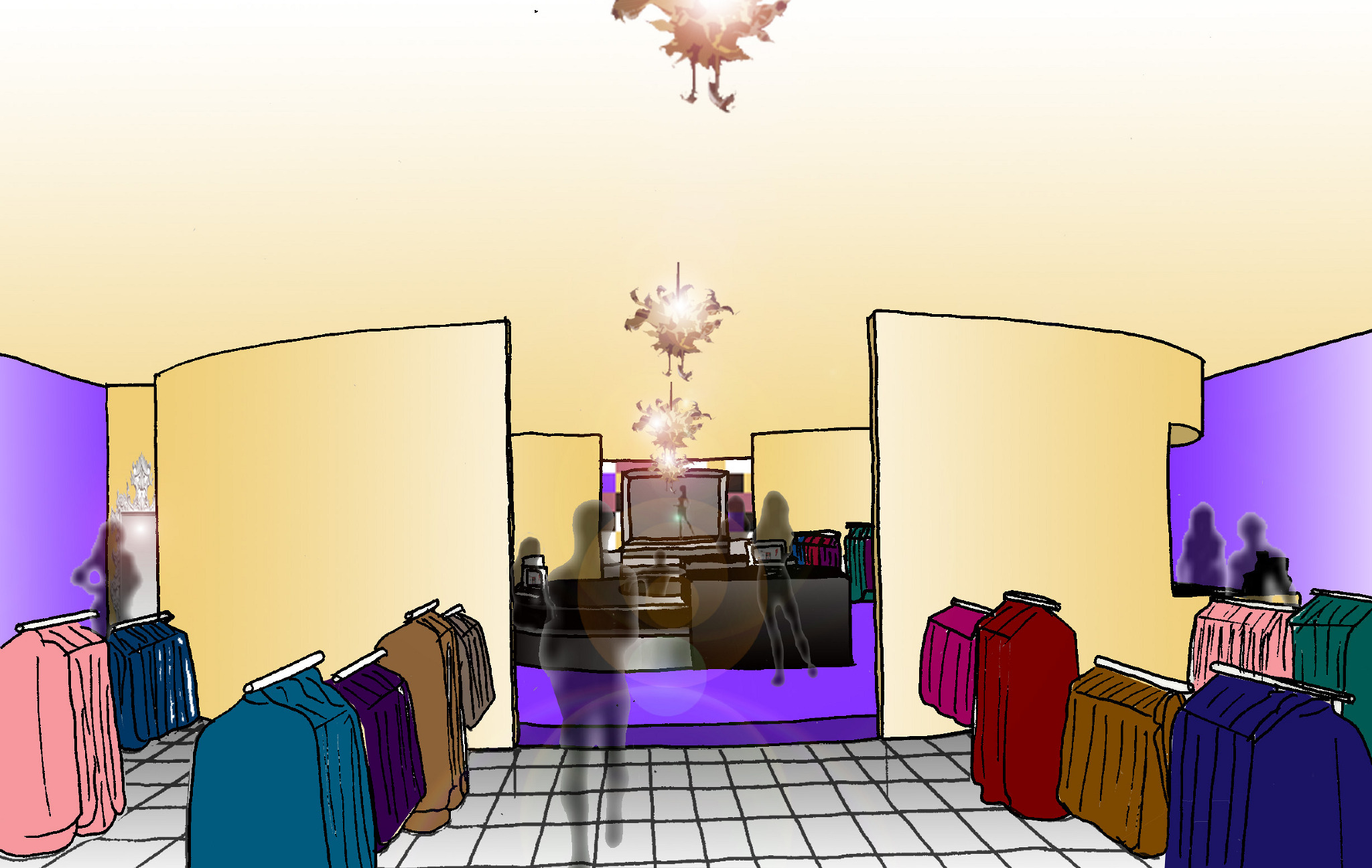 Second Year: ASOS - Branding - Philippa Dobson Interior Architecture